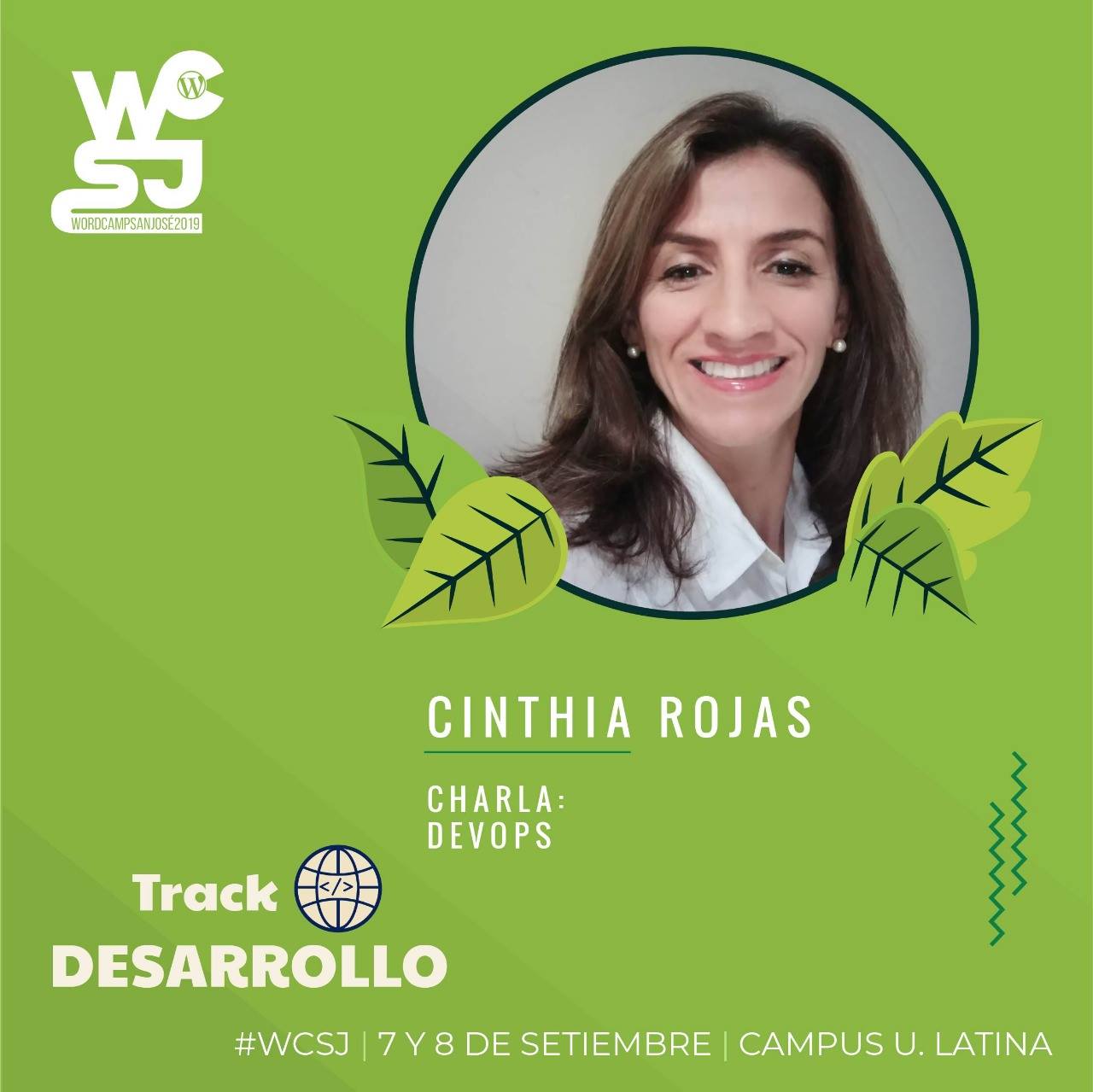 Cynthia Rojas Ureña – WordCamp San José 2019