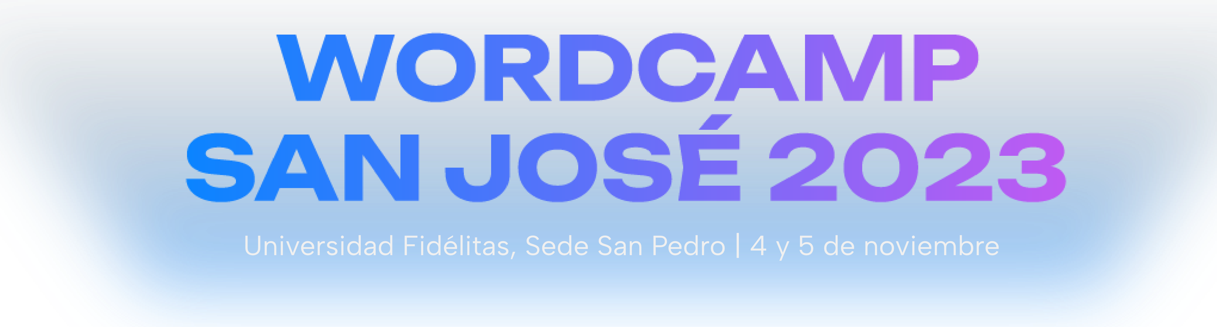 WordCamp San José 2023 – 4 y 5 de Noviembre, San José, Costa Rica